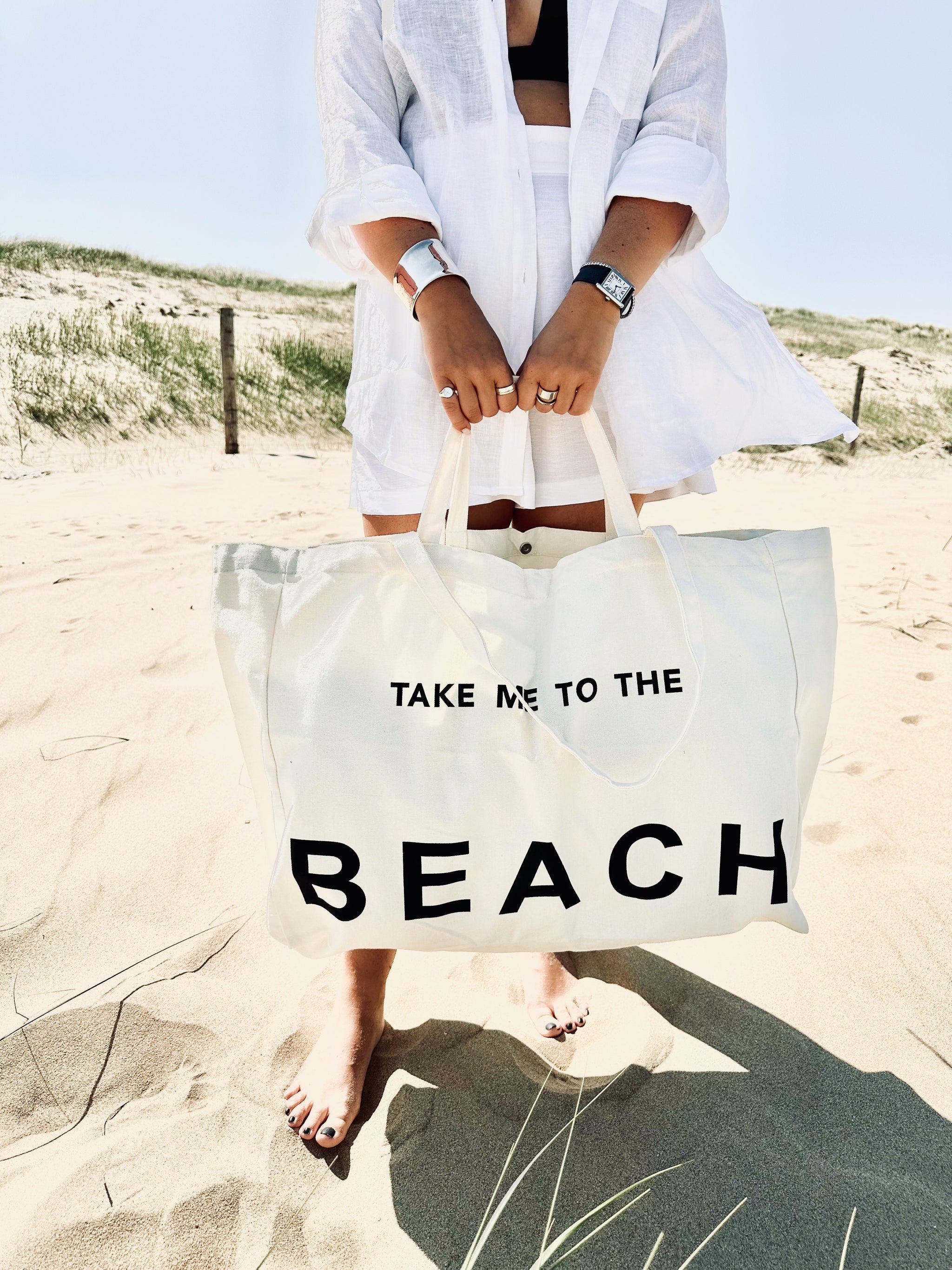 THE BEACH TOTE – HUISJEVANSANNE